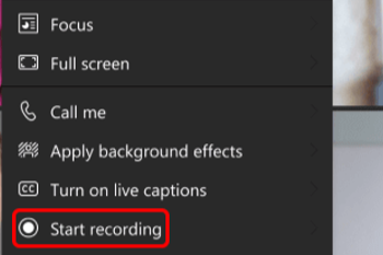 MICROSOFT TEAMS: HOW TO RECORD MEETINGS IN TEAMS